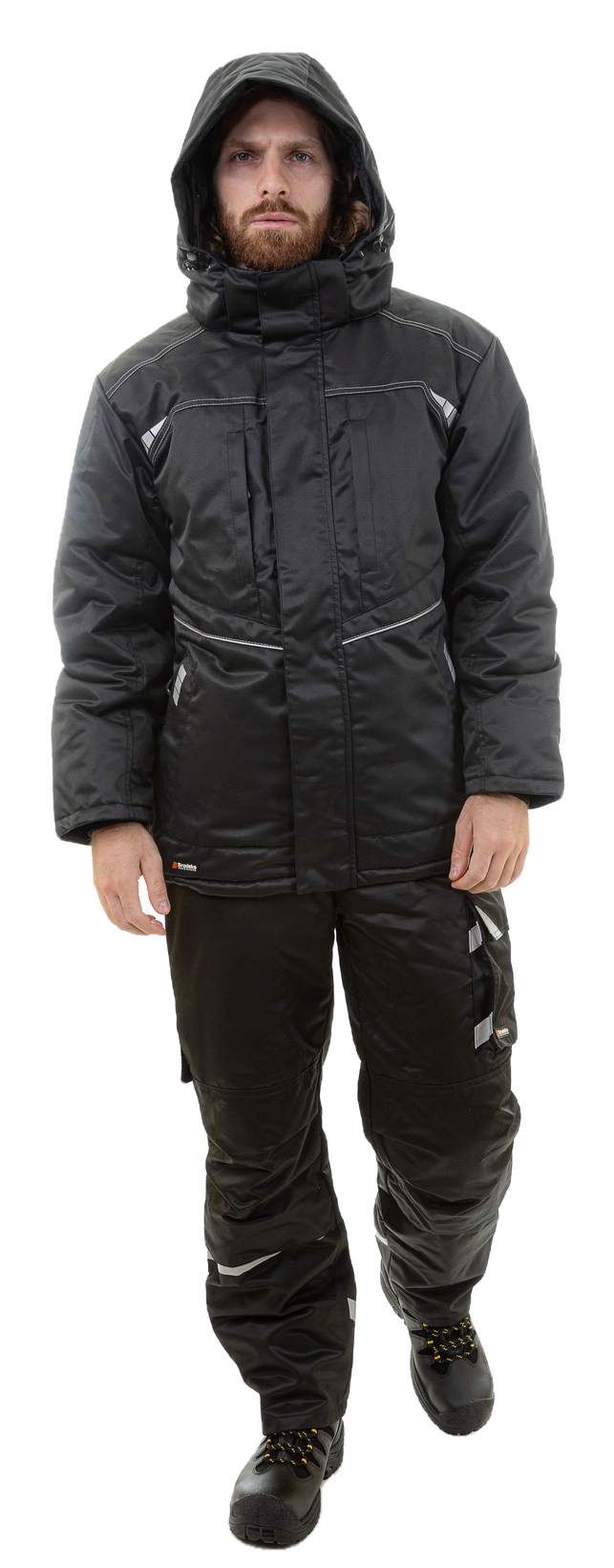 Куртка мужская зимняя BRODEKS KW 206, черный - купить в Москве и по России